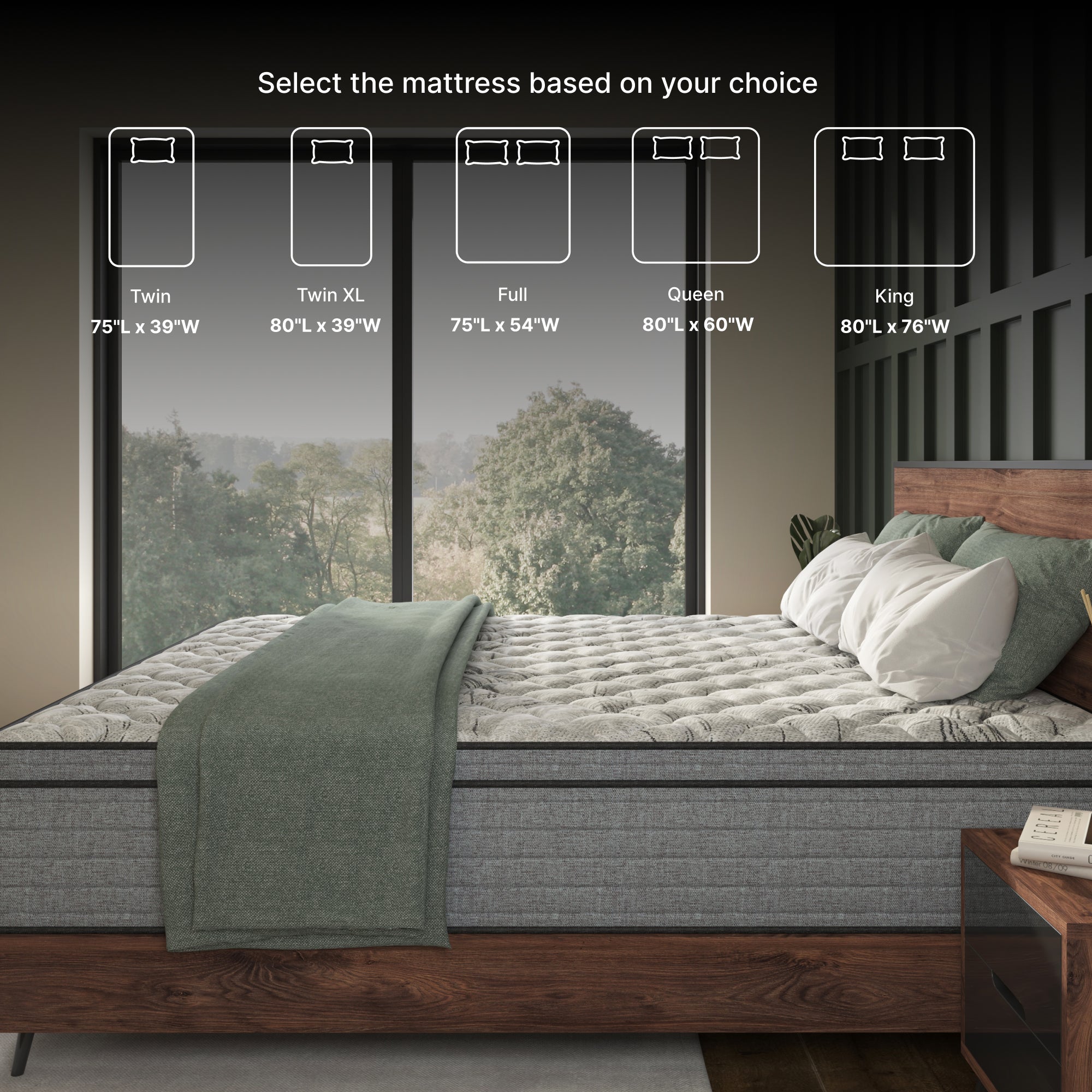 NapQueen Elite Series Machka Pillow Top Mattress, Made in USA | NapQueen